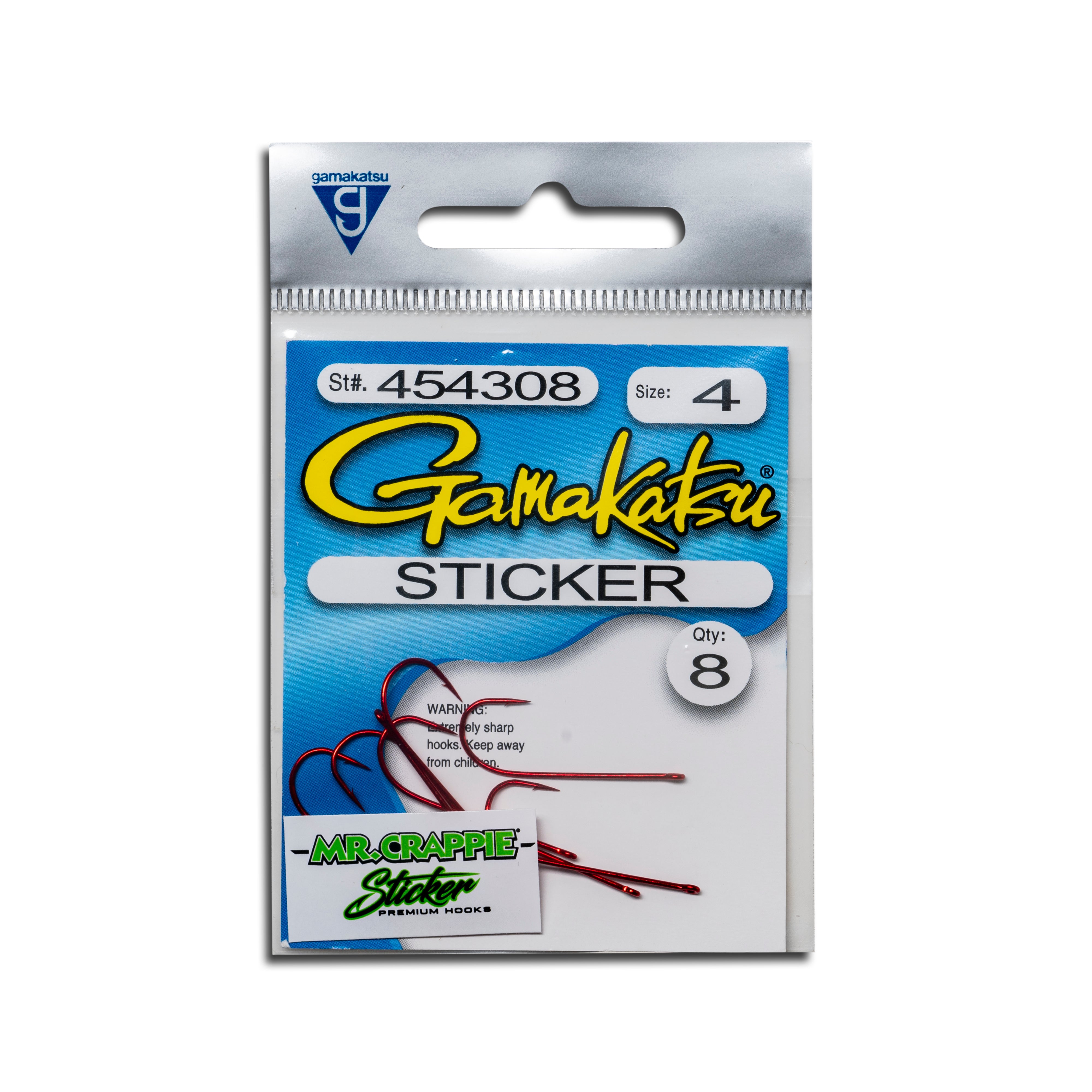 Gamakatsu Sticker Hooks – Mr. Crappie
